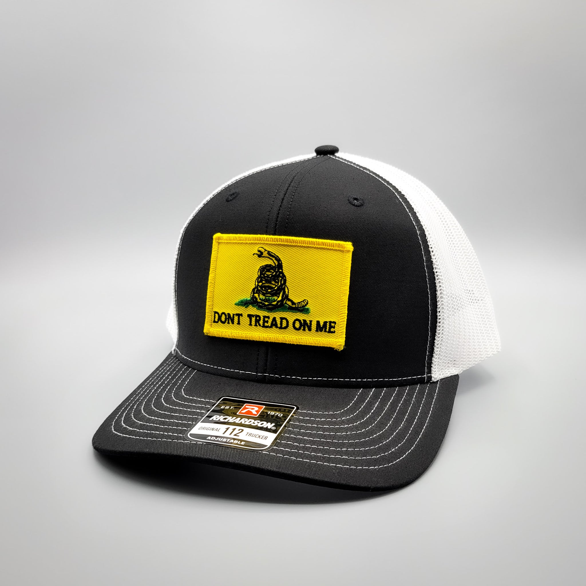 Gadsden Flag Hat Don't Tread on Me Trucker Hat, MAGA Patriotic 2a Hat – Vintage Truckers