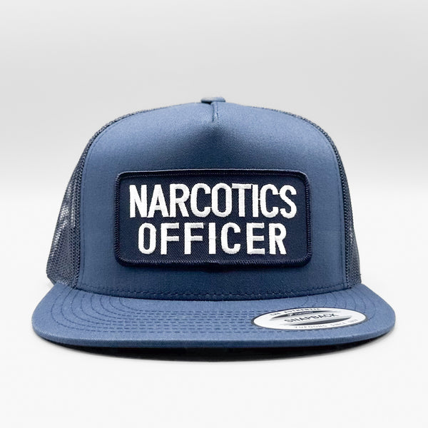 Narcotics Officer DEA Law Enforcement Trucker Hat – Public Mountain