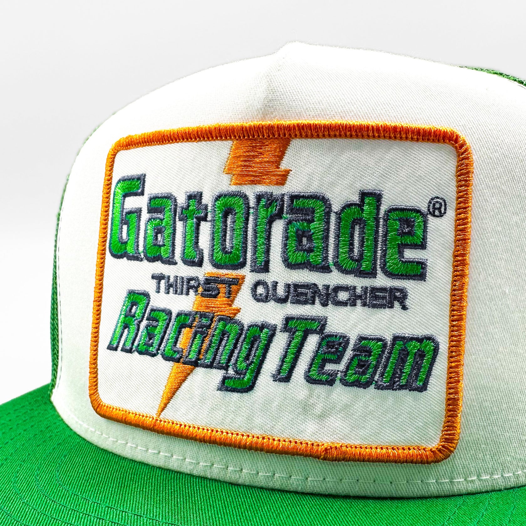 Gatorade Racing Nascar Trucker Hat, Retro Racing Patch on Yupoong 6006 ...