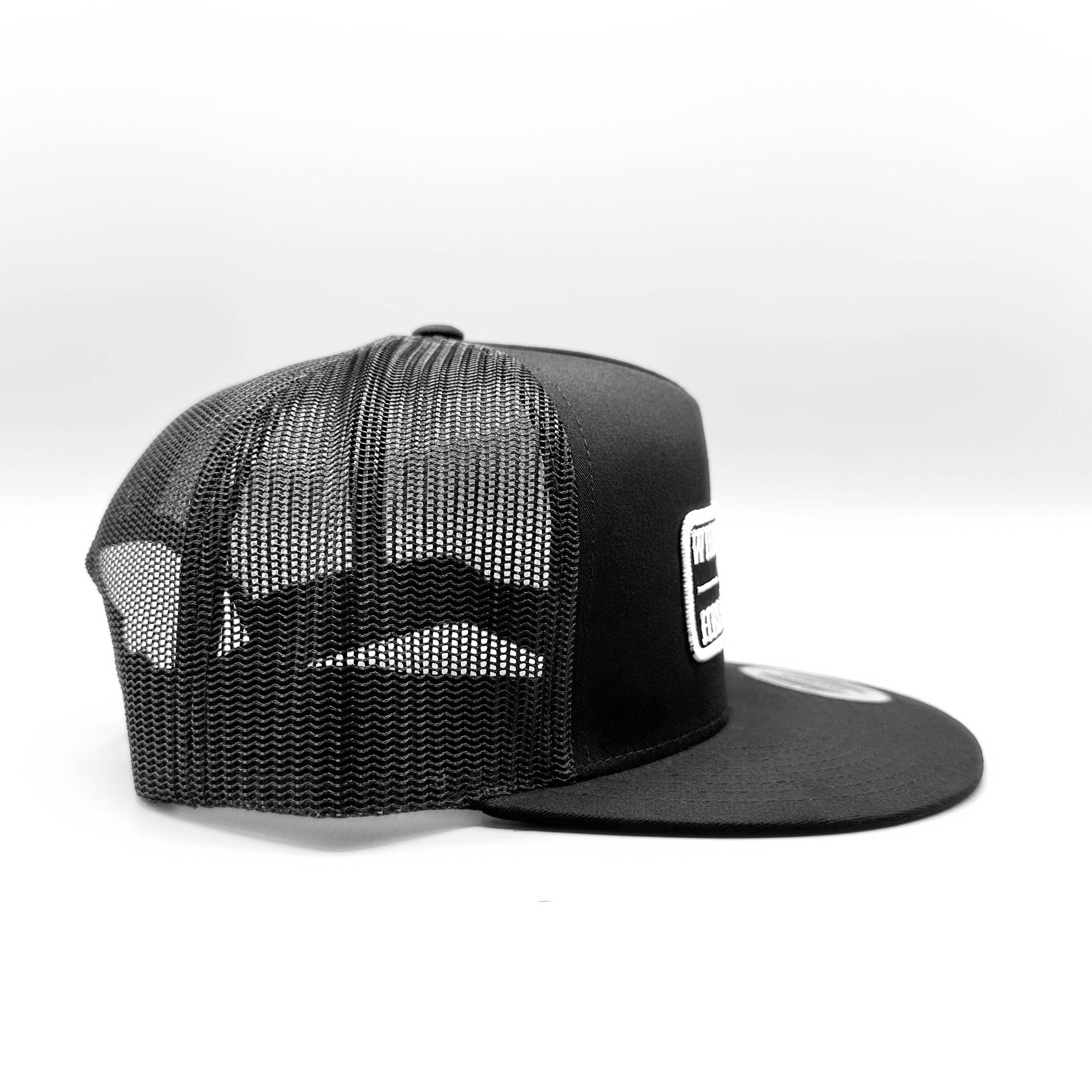 Whiskey Bent and Hell Bound Hank Jr. Trucker Hat, Black Yupoong 6006 ...