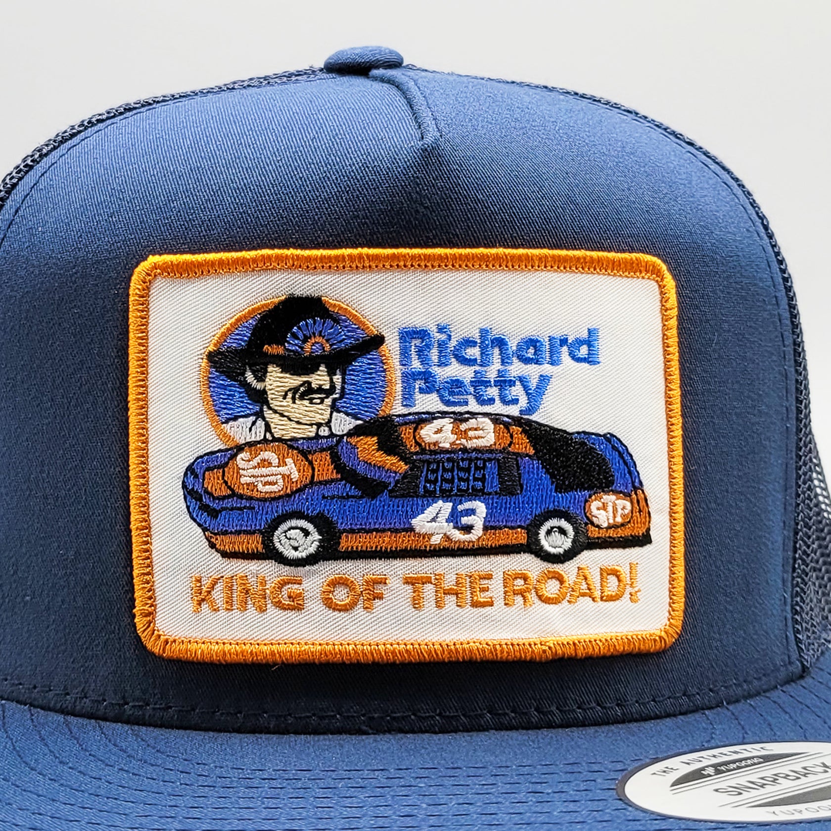 Richard Petty STP Racing Nascar Trucker Hat, Retro Embroidered Patch ...