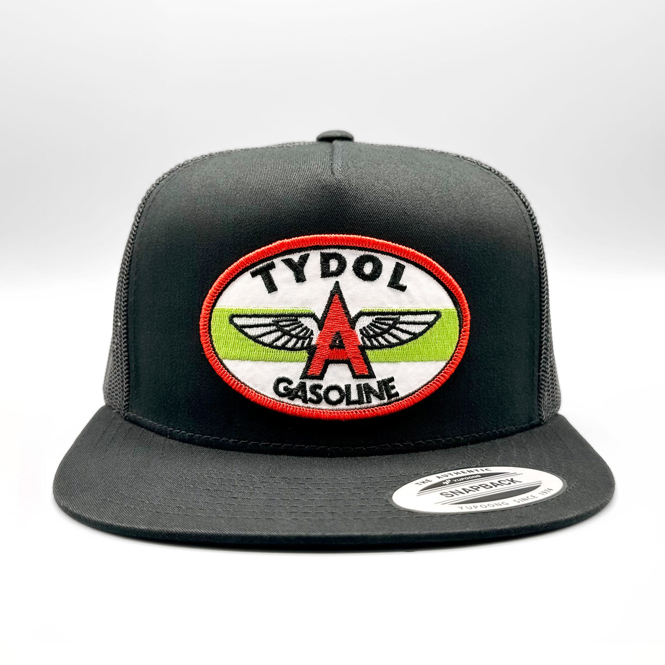 Tydol Gas Trucker Hat, Retro 50s Flying A Gas Patch on Yupoong 6006 ...